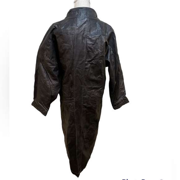 Winlit | Jackets & Coats | Vintage Winlit Leather Trench Coat Type ...